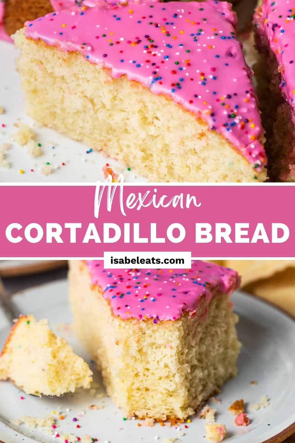 Cortadillo (Mexican Pink Cake) - Isabel Eats
