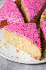Cortadillo (Mexican Pink Cake) - Isabel Eats