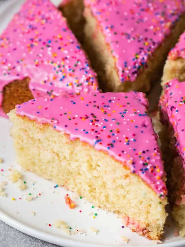 Cortadillo (Mexican Pink Cake) - Isabel Eats