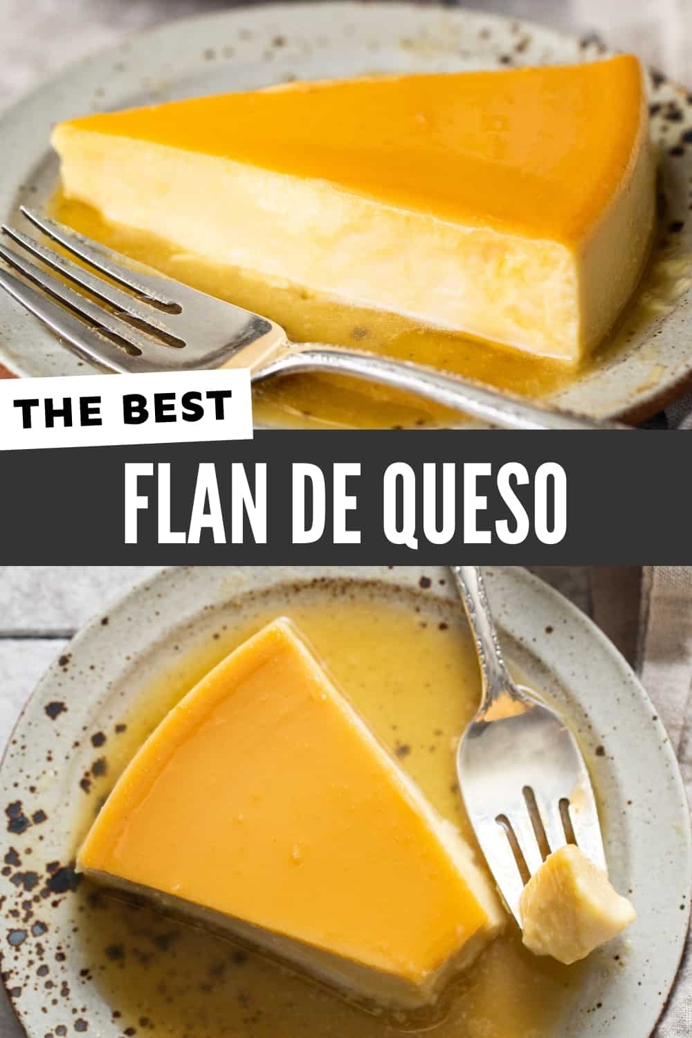 Flan de Queso - Isabel Eats