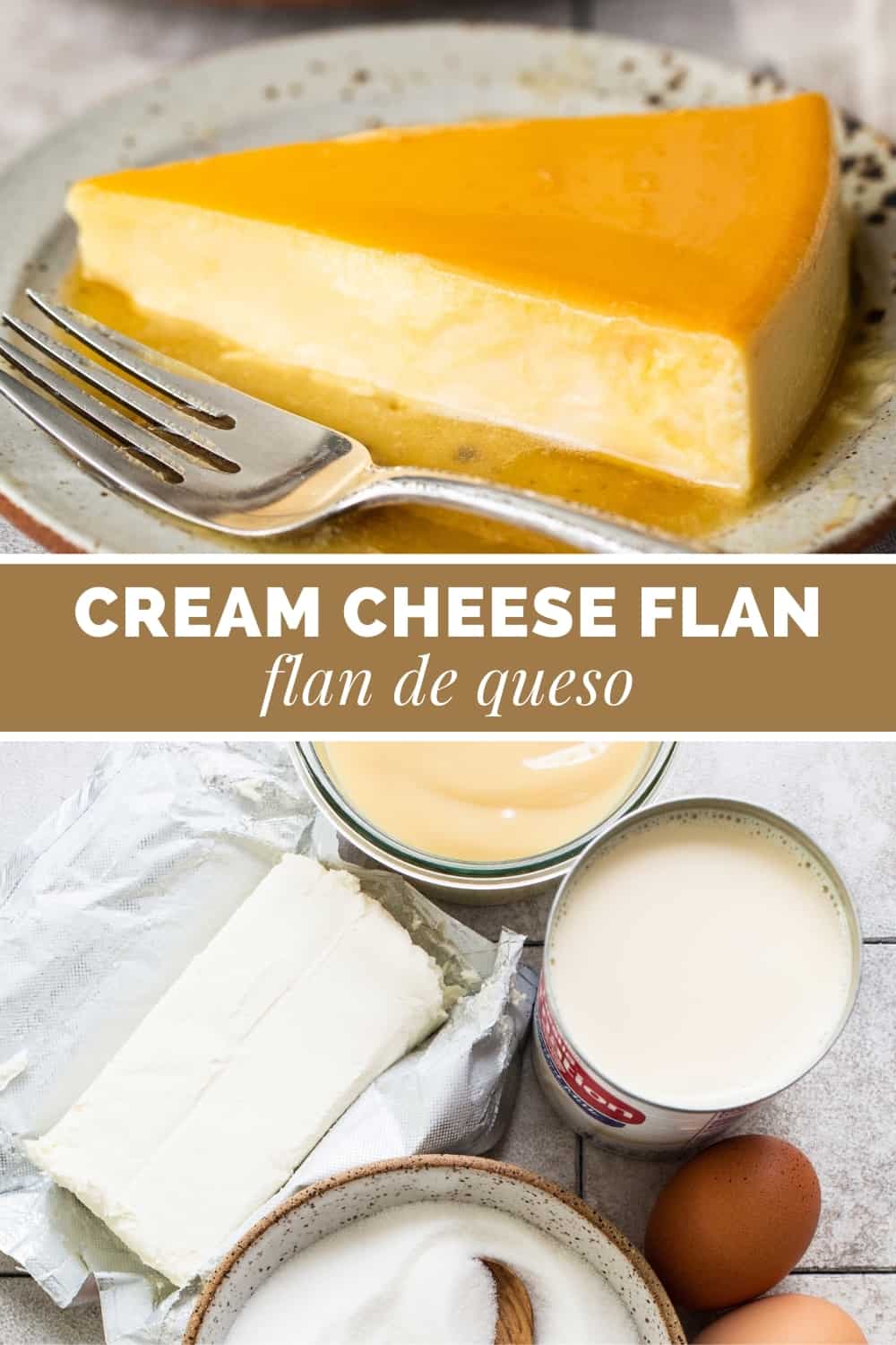 Flan de Queso - Isabel Eats