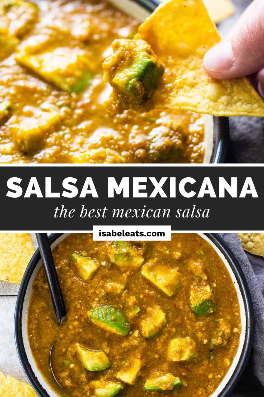 Salsa Mexicana - Isabel Eats