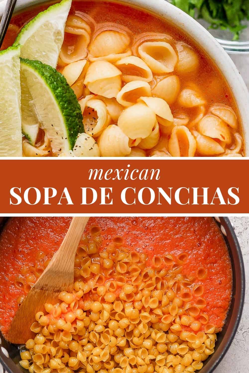 Sopa de Conchas - Isabel Eats