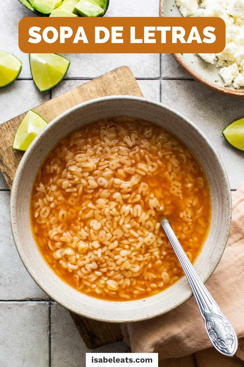 Sopa de Letras - Isabel Eats