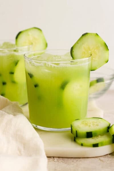 Agua de Pepino (Cucumber Agua Fresca) - Food Crazies