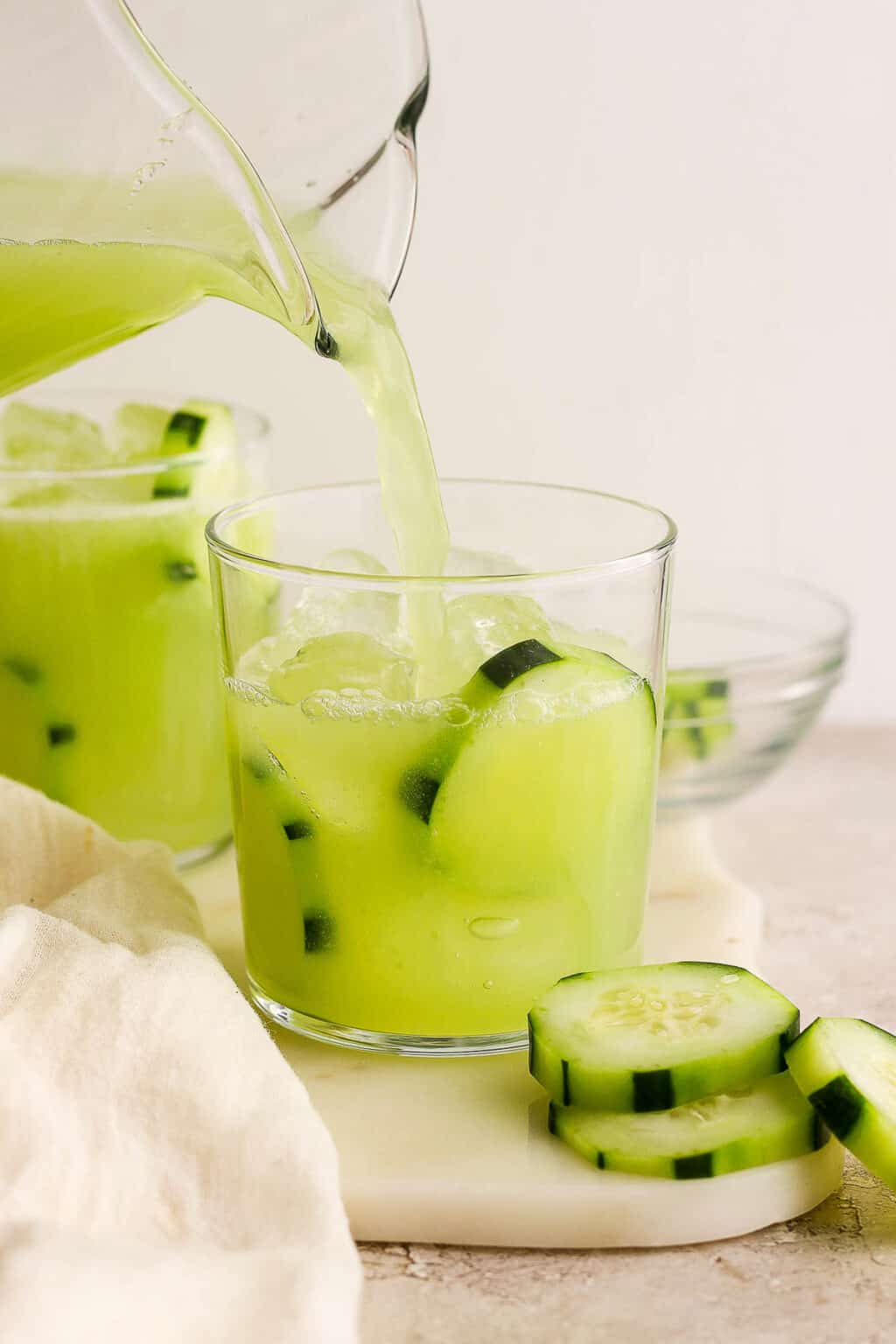 Agua de Pepino (Cucumber Agua Fresca) - Isabel Eats