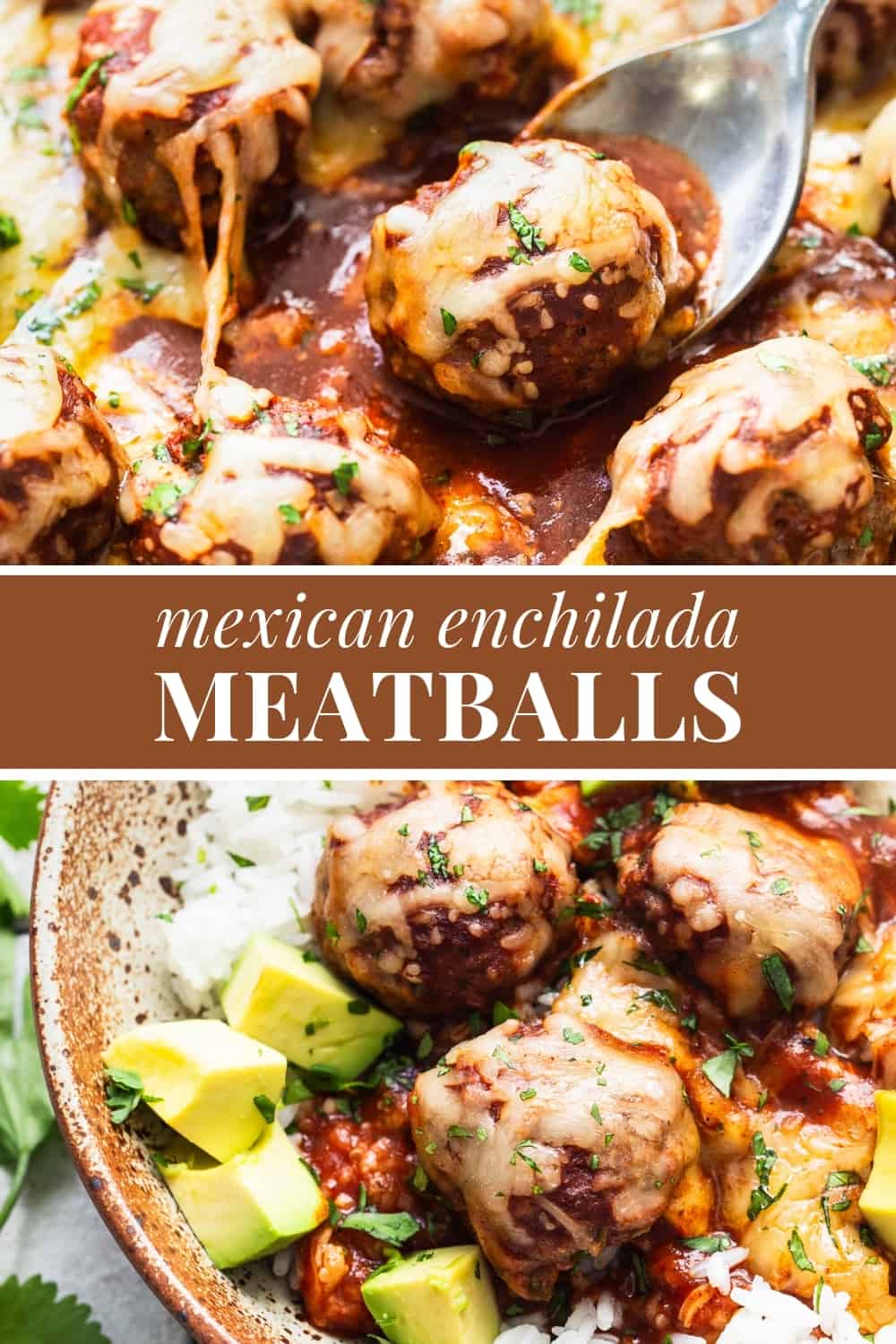 Enchilada Meatballs - Isabel Eats