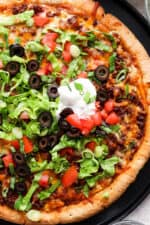 Taco Pizza - Isabel Eats