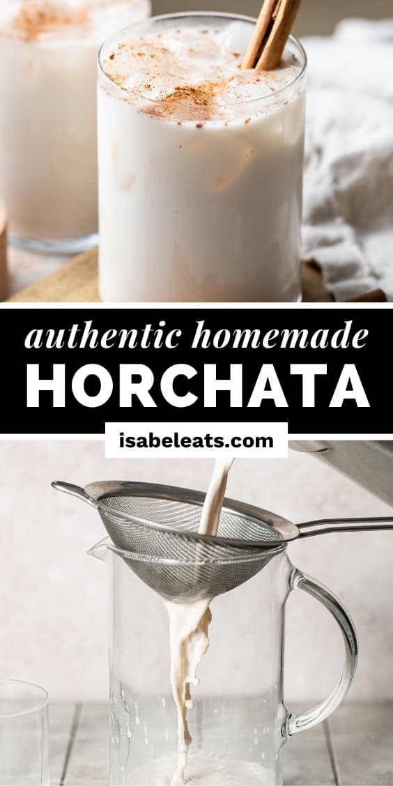Horchata Recipe - Isabel Eats