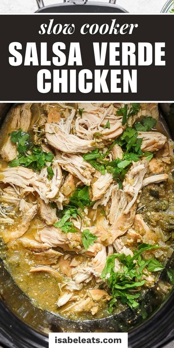 Salsa Verde Chicken - Isabel Eats