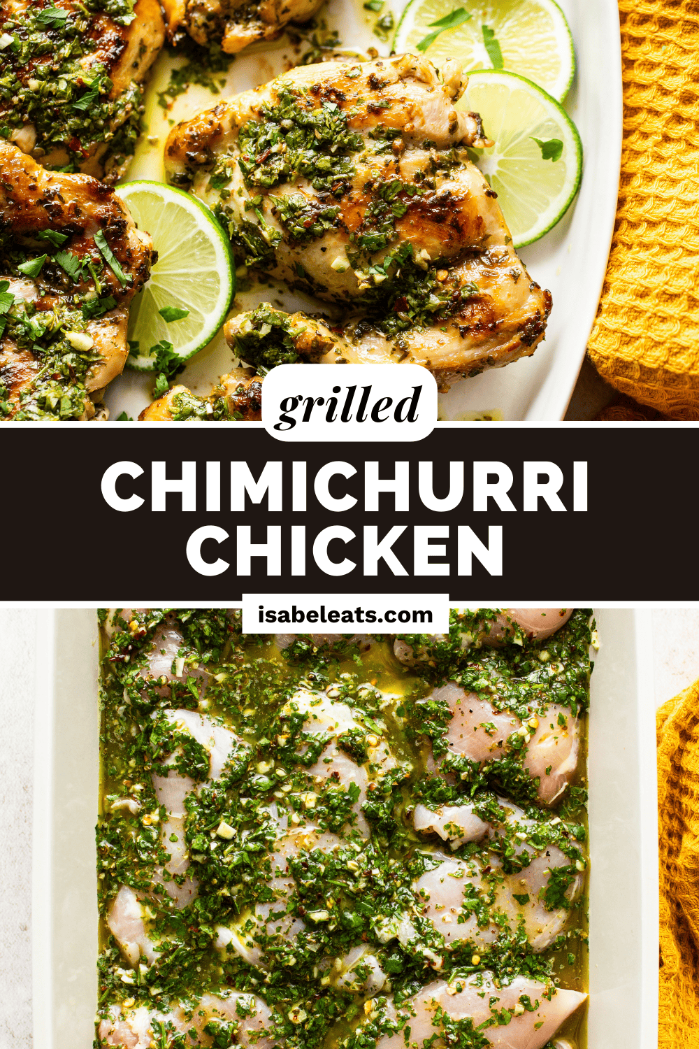 Chimichurri Chicken Recipe - Isabel Eats
