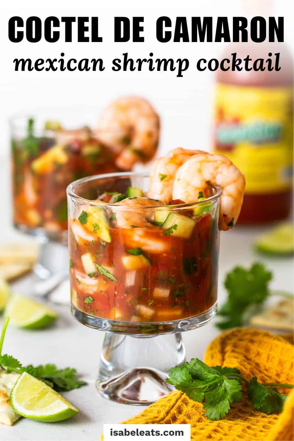 Cóctel de Camaron (Mexican Shrimp Cocktail) - Isabel Eats