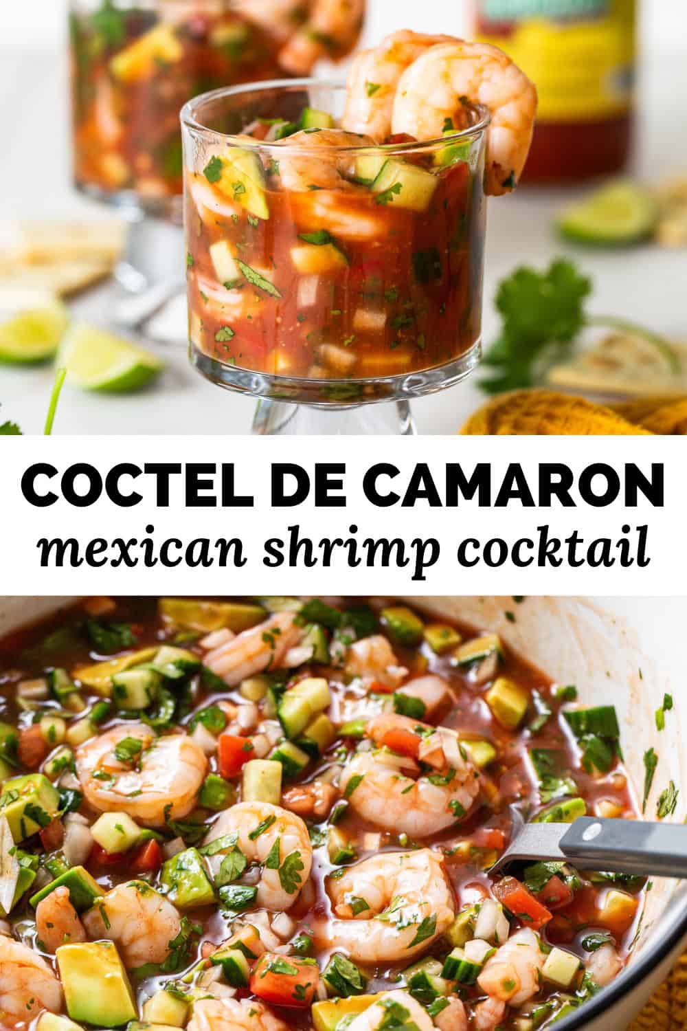 Cóctel de Camaron (Mexican Shrimp Cocktail) - Isabel Eats