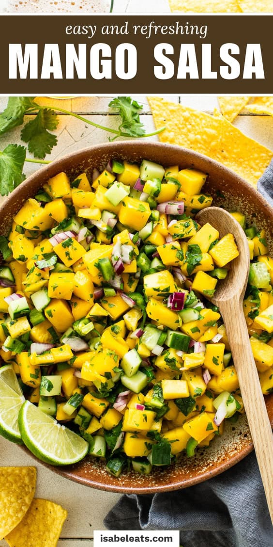 Mango Salsa - Isabel Eats