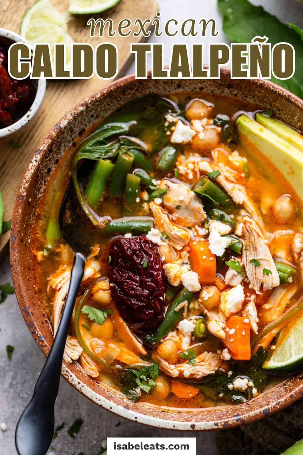 Caldo Tlalpeño - Isabel Eats