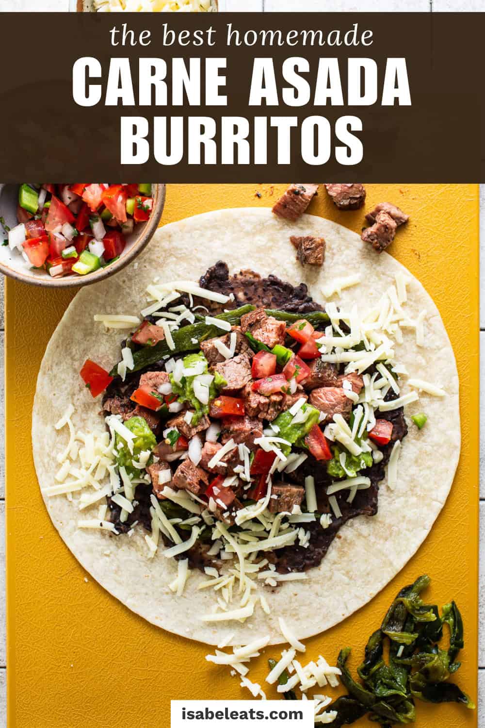 Carne Asada Burrito - Isabel Eats