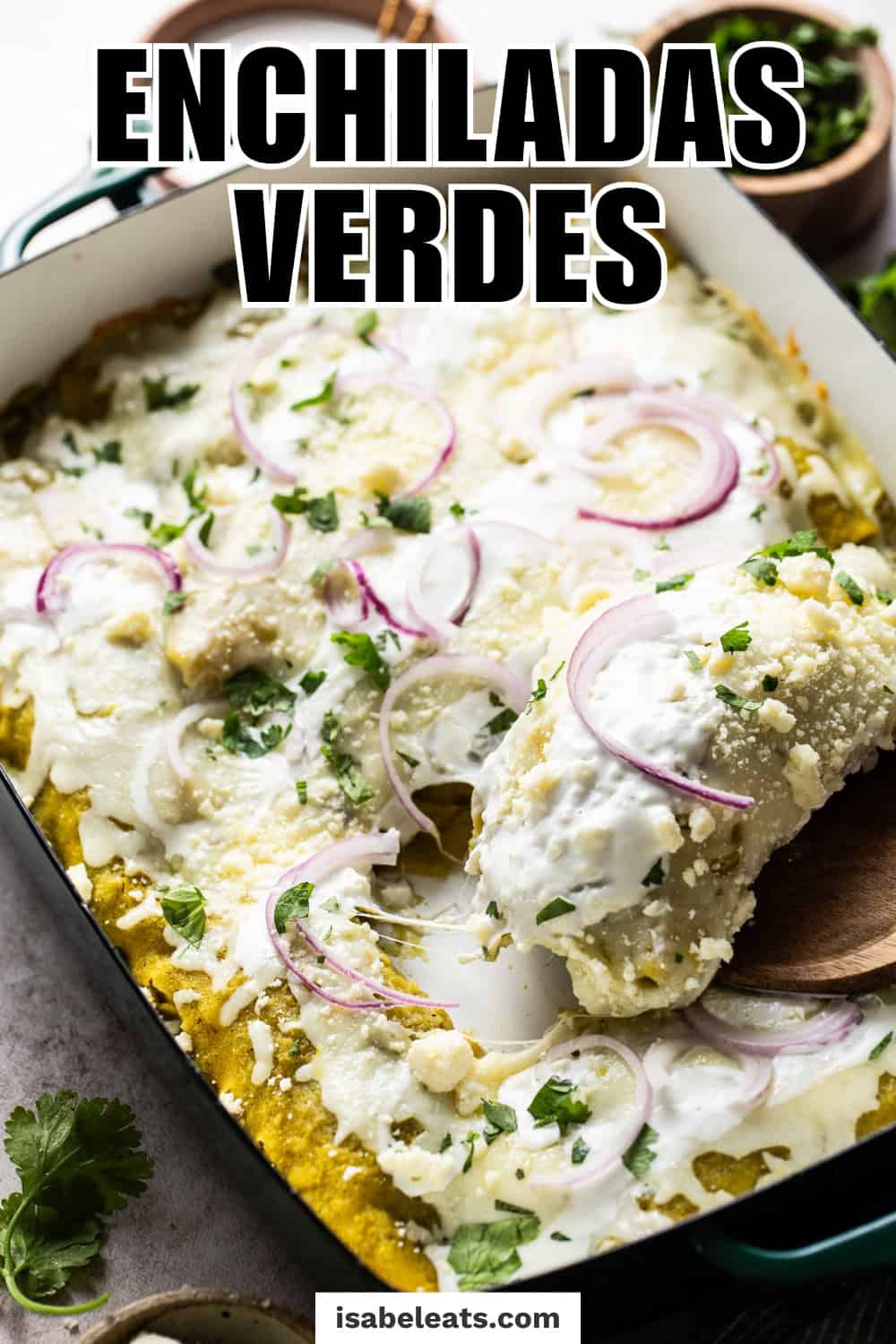 Enchiladas Verdes Recipe - Isabel Eats