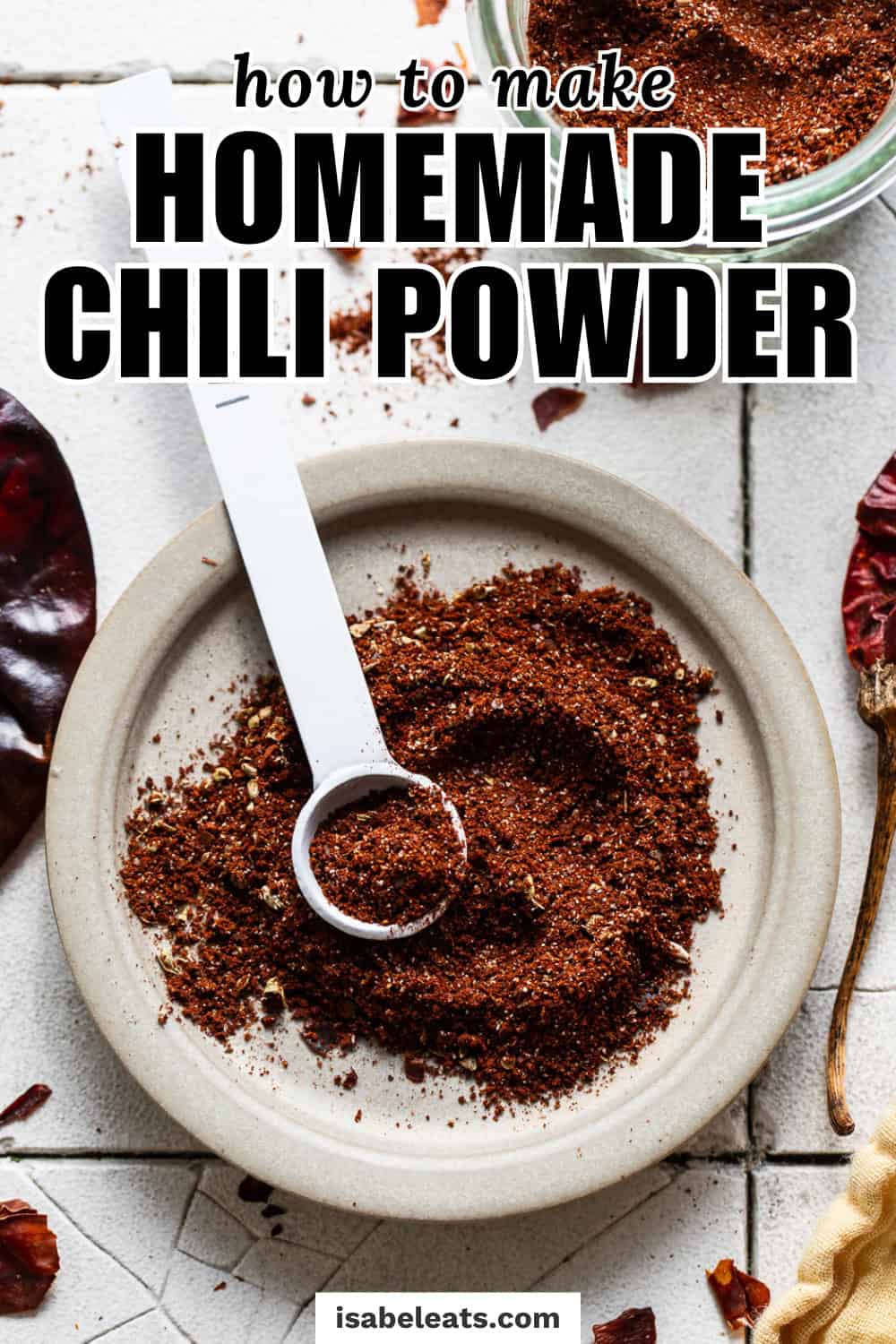Homemade Chili Powder - Isabel Eats