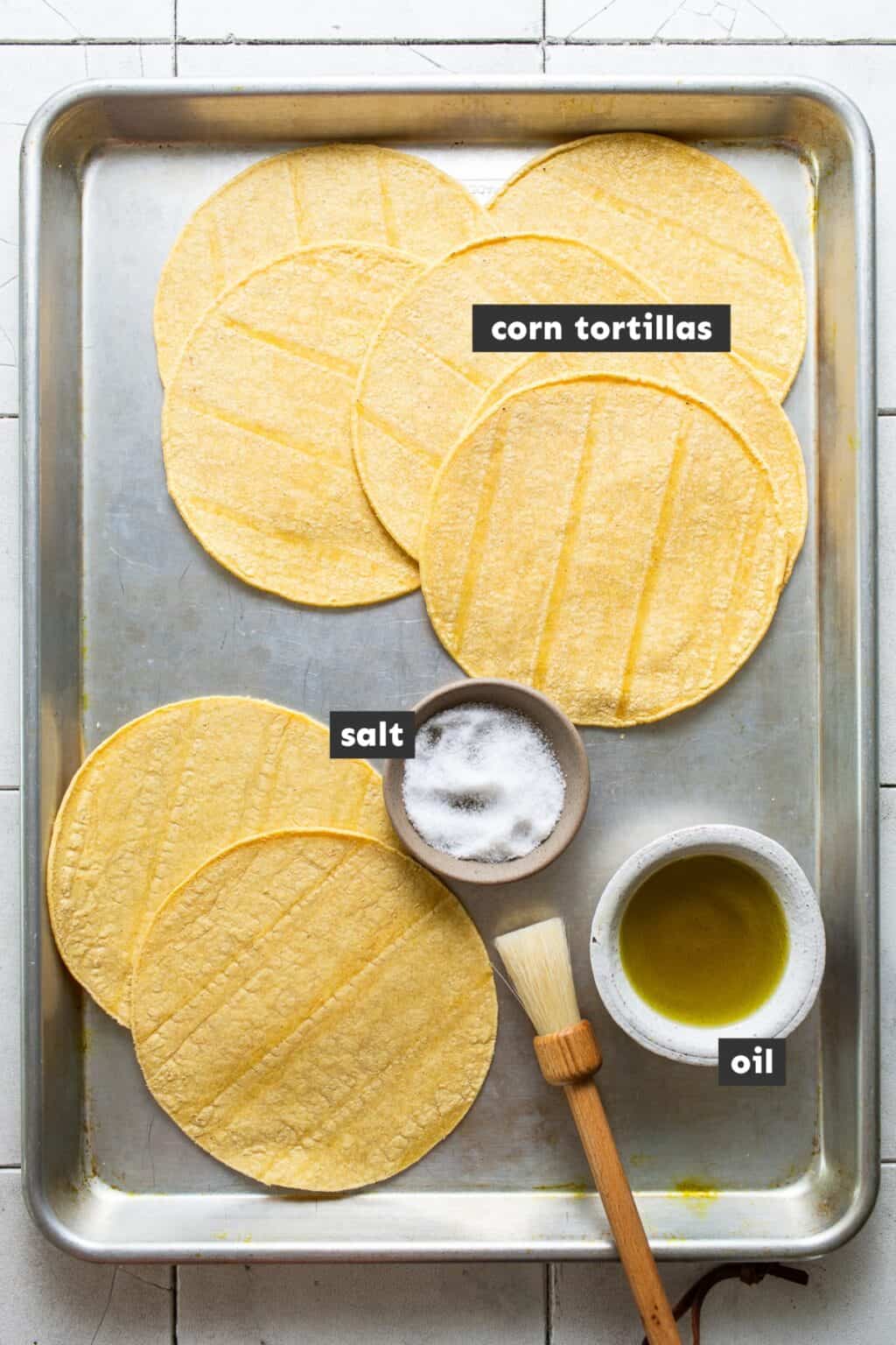 Homemade Tostada Shells (Baked and Air Fryer) - Isabel Eats
