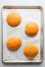 Pumpkin Conchas - Isabel Eats