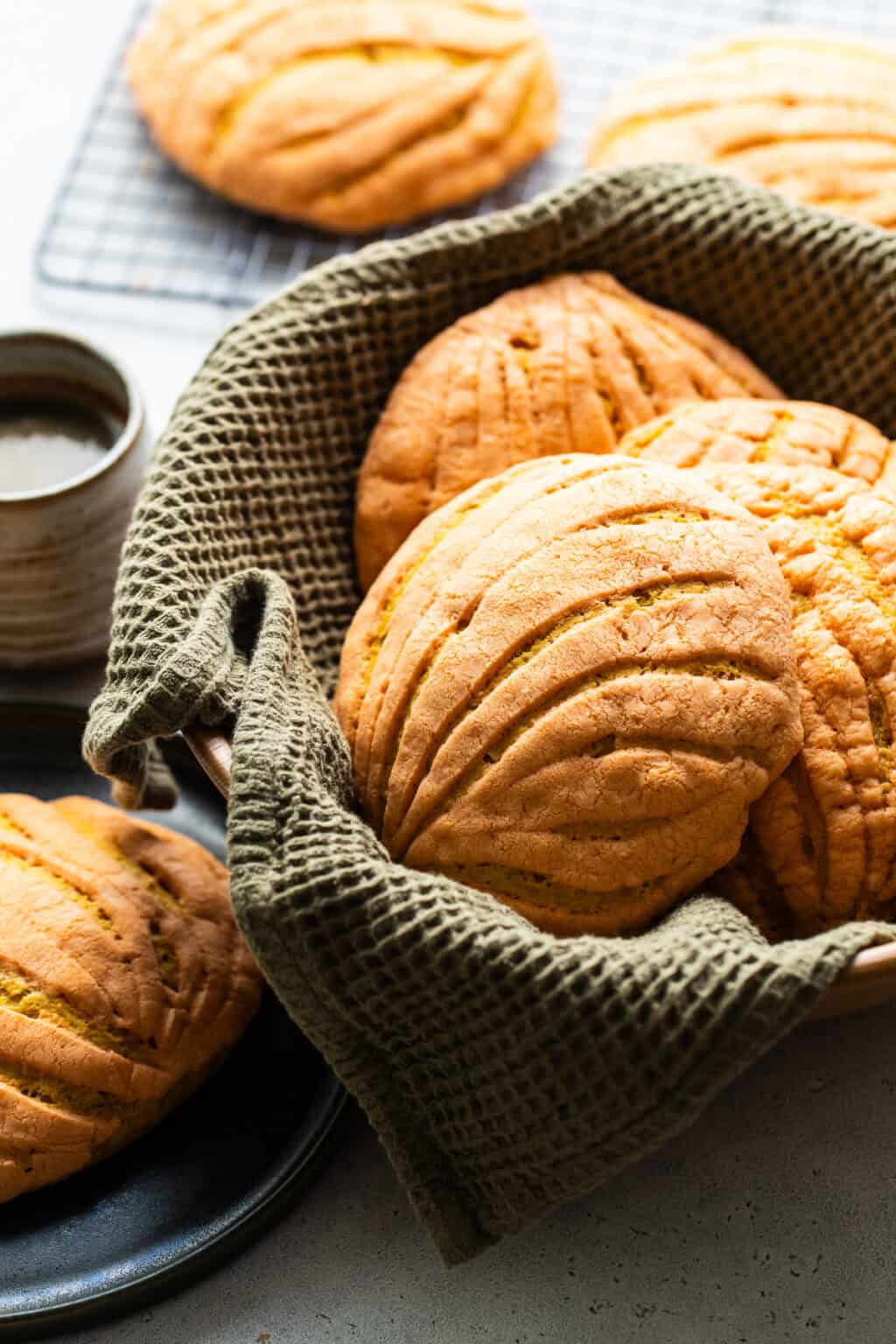 Pumpkin Conchas - Isabel Eats