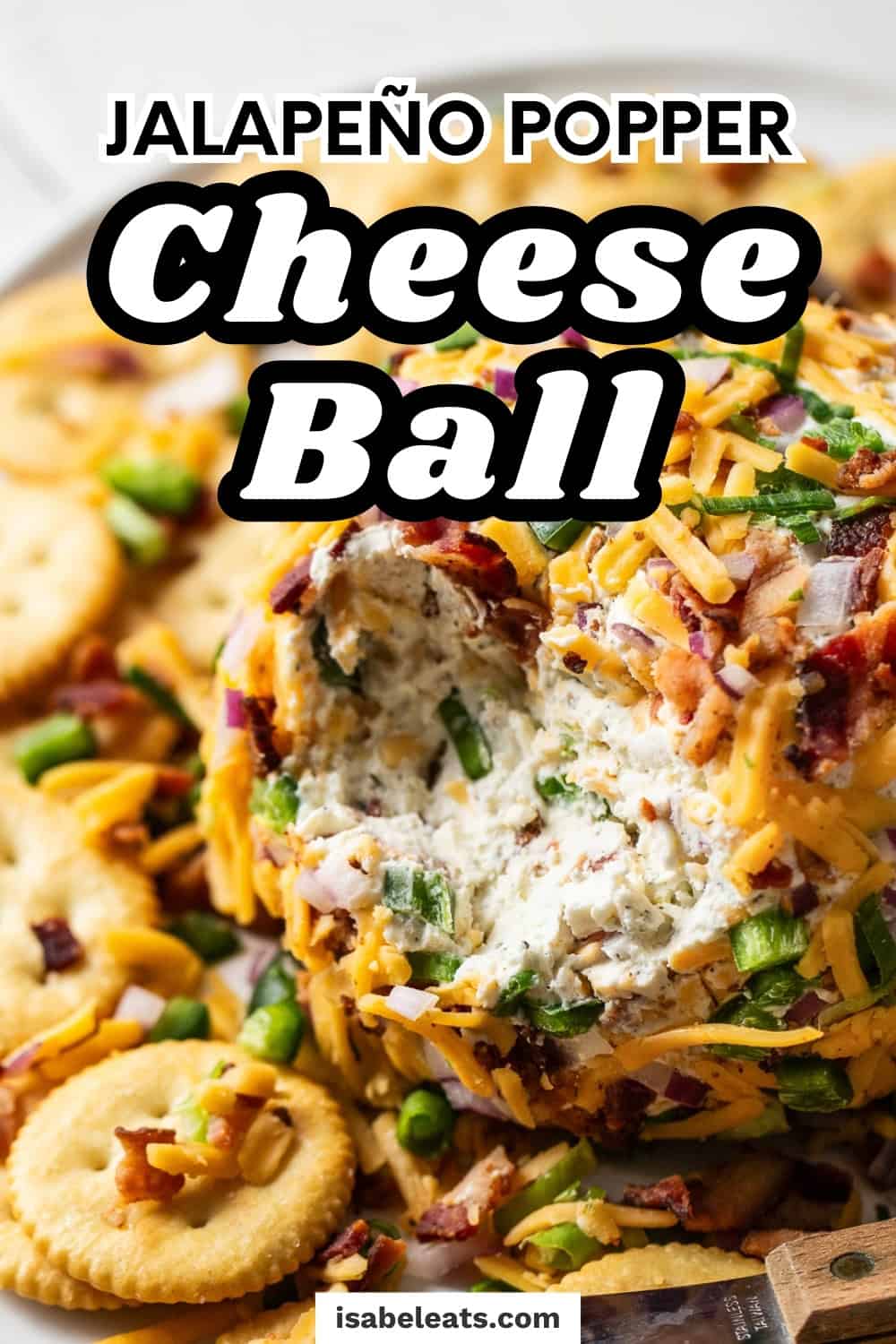 Jalapeño Cheese Ball - Isabel Eats