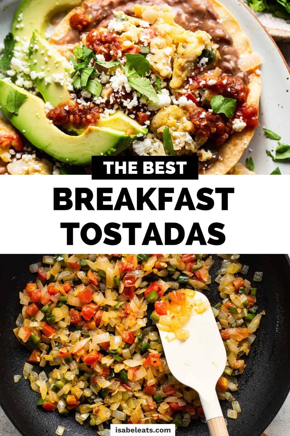 Easy Breakfast Tostadas Recipe - Isabel Eats