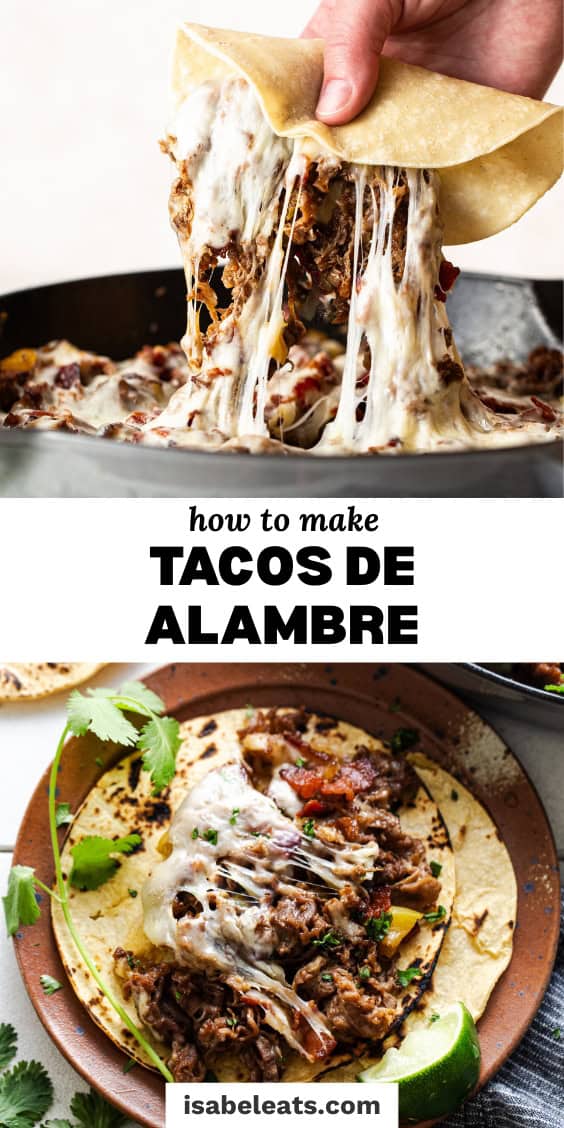 Tacos de Alambre - Isabel Eats